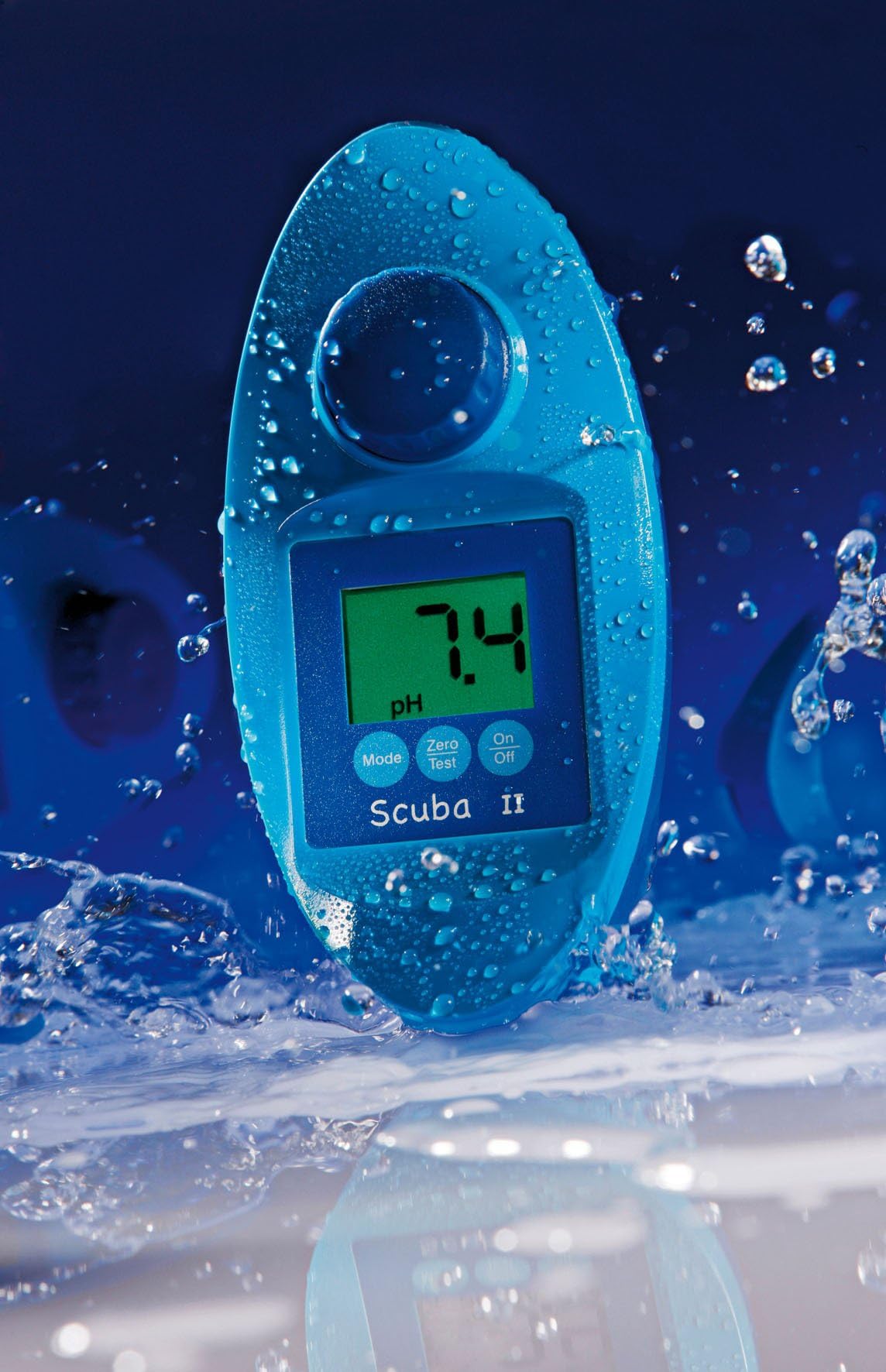 SCUBA II - Elektronischer Pooltester für Chlor und pH-Wert Messung ...