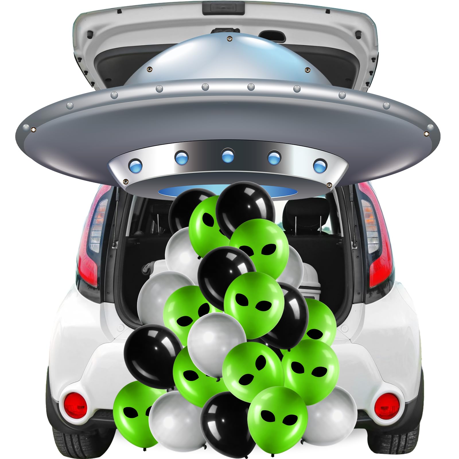 Amazon.com: Panelee 21 Pcs Halloween Trunk or Treat Car Decorations Kit ...