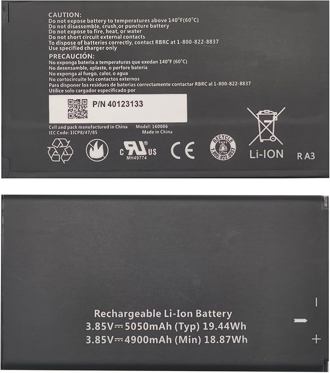 Amazon.com: Vvuilsty 160006 Replacement Battery for Inseego 40123133 ...