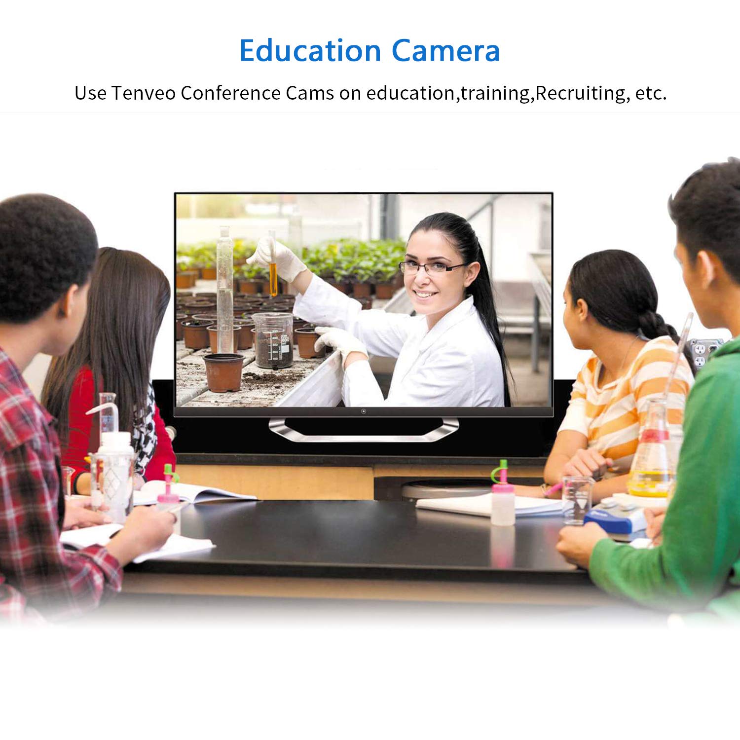 Tenveo Conference Room Camera 3X/10X/20X Optical Zoom Full HD 1080p USB ...