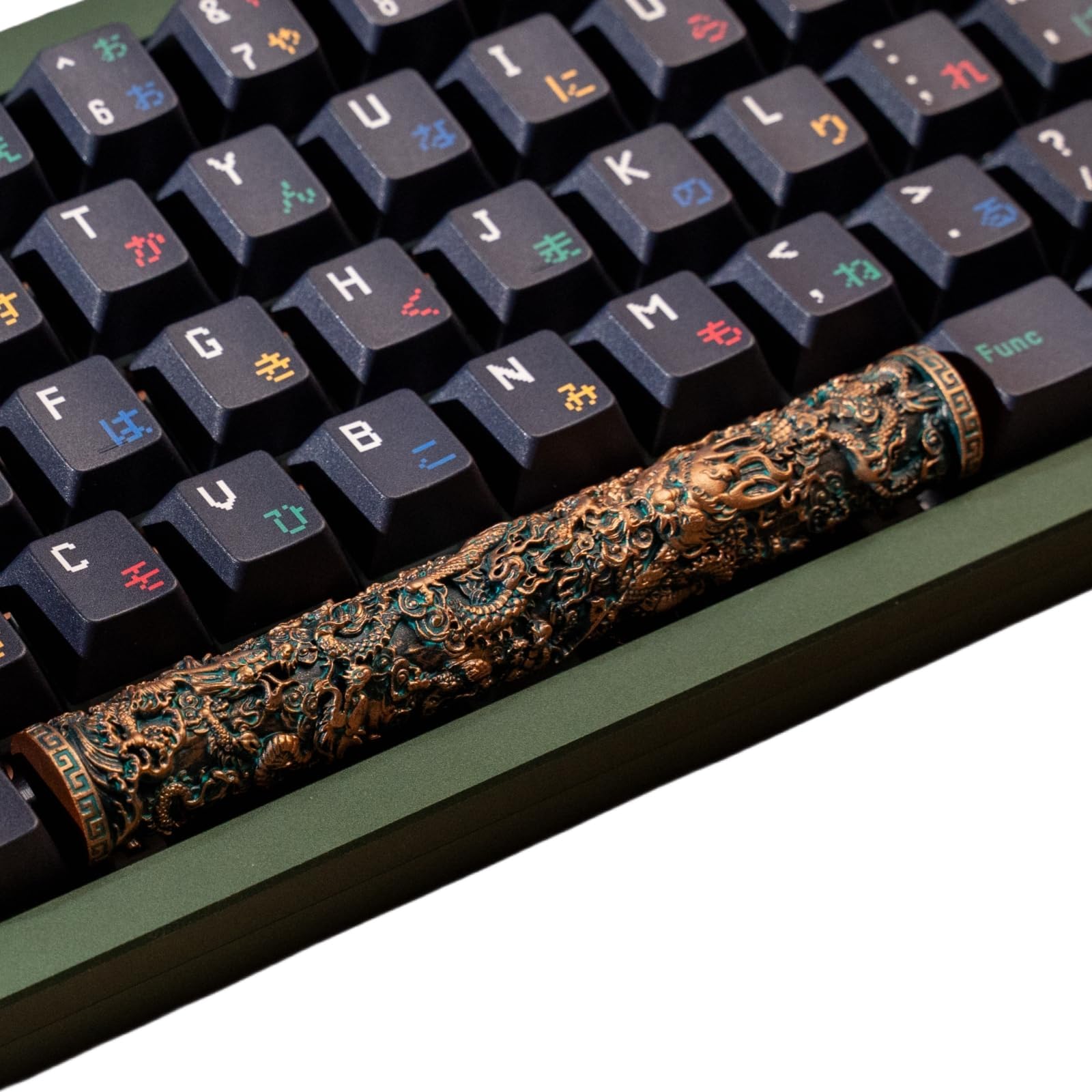 Amazon.com: REDQIN Artisan Keycaps - Loong Pillar 6.25U Spacebar Resin ...