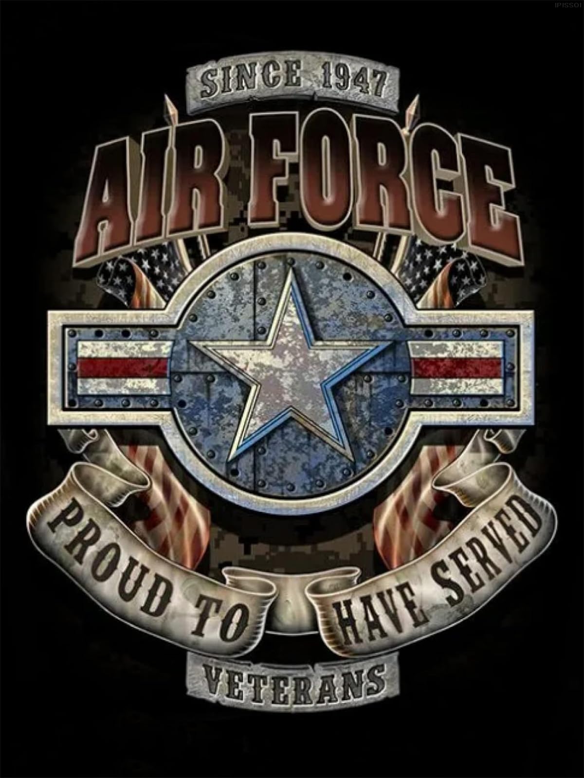 Amazon.com: Air Force DIY 5D Diamond Painting Kits for Adults, Air ...