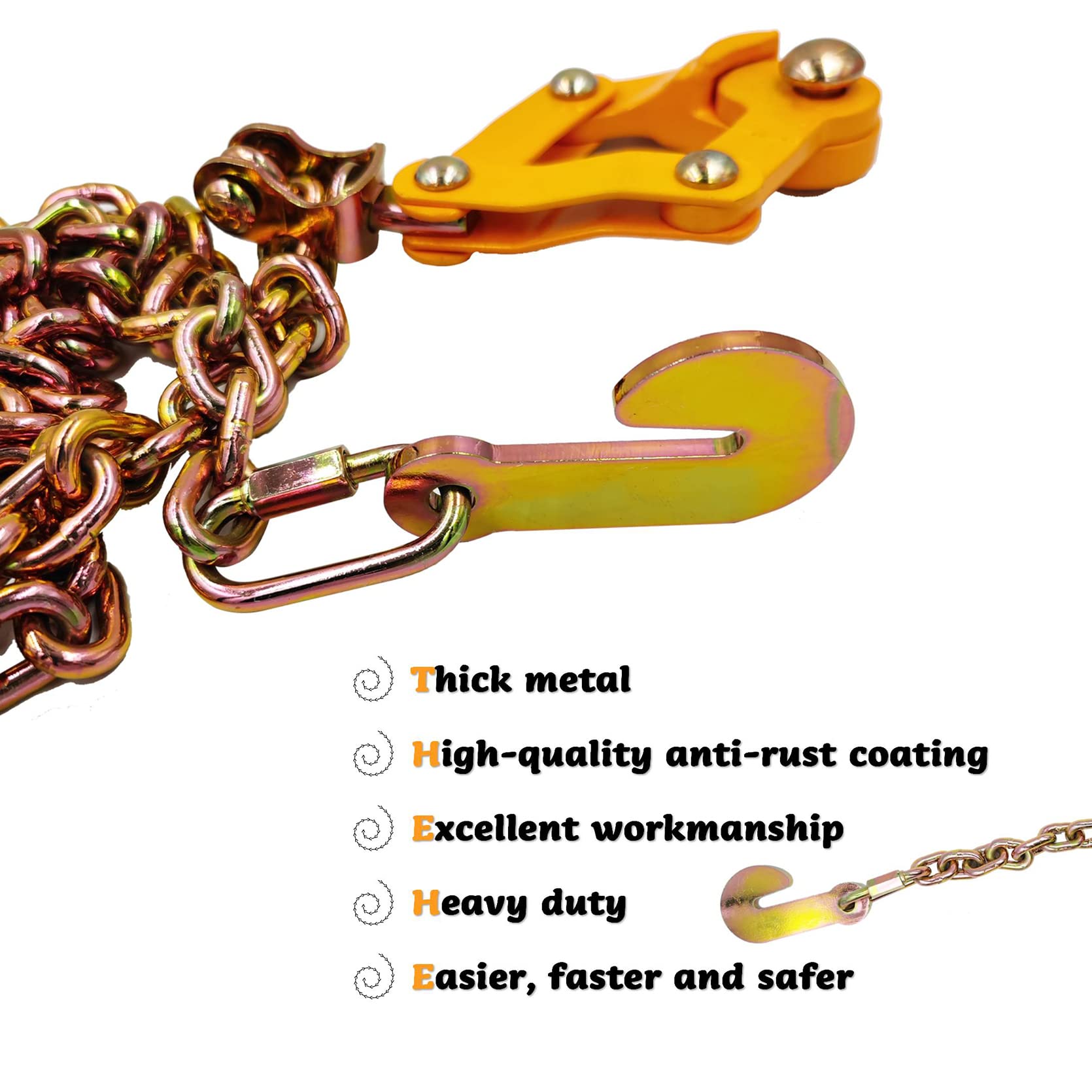 Snapklik.com : Chain Fence Strainer,Barbed Wire Stretcher Tool,Woven ...