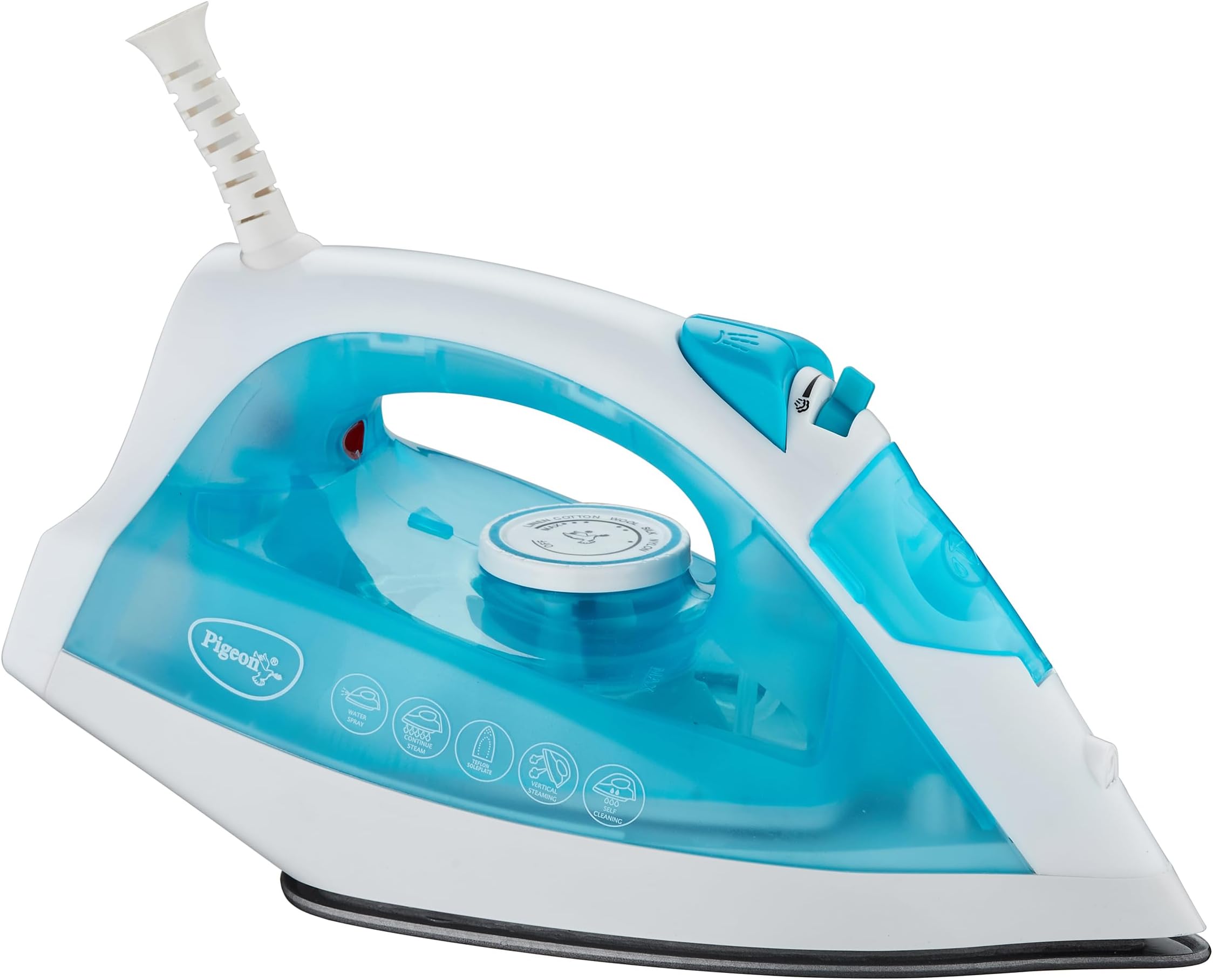 Buy Pigeon by Stovekraft Velvet Steam Iron For Clothes | 1600 Watts ...