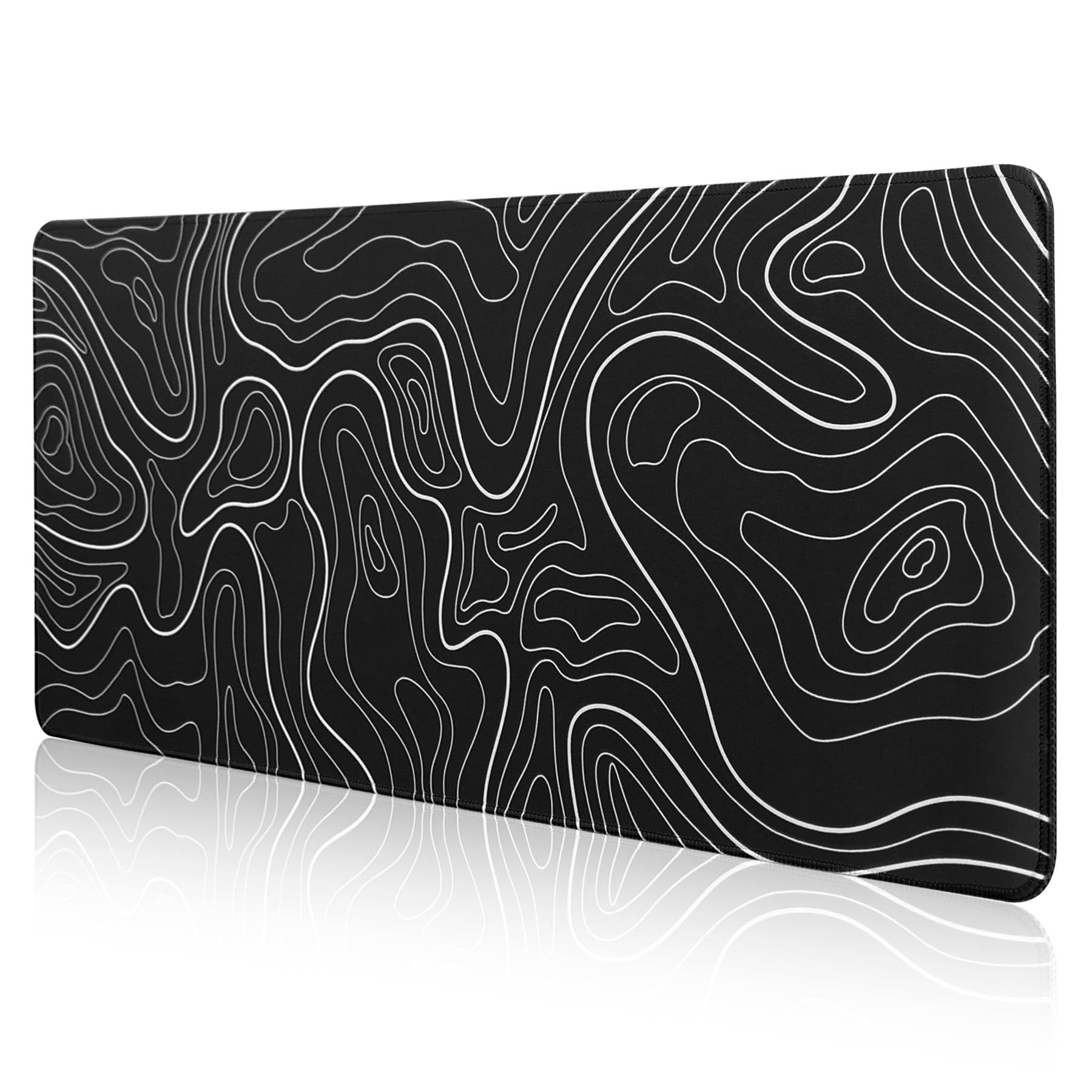 DAWNTREES Mouse Pad 80x30 cm,Extended Contour Mouse Mat for Home and ...