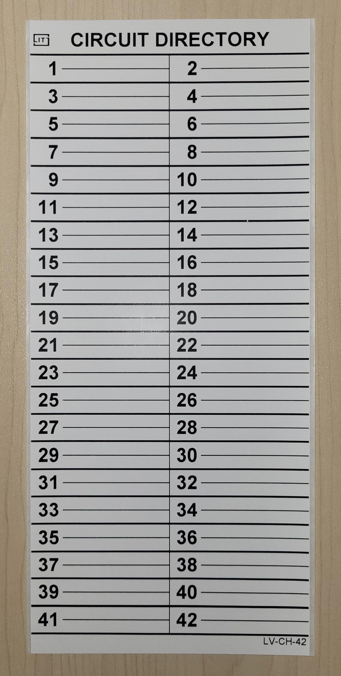Amazon.com: Square D by Schneider Electric UCD42CP Directory Kit ...