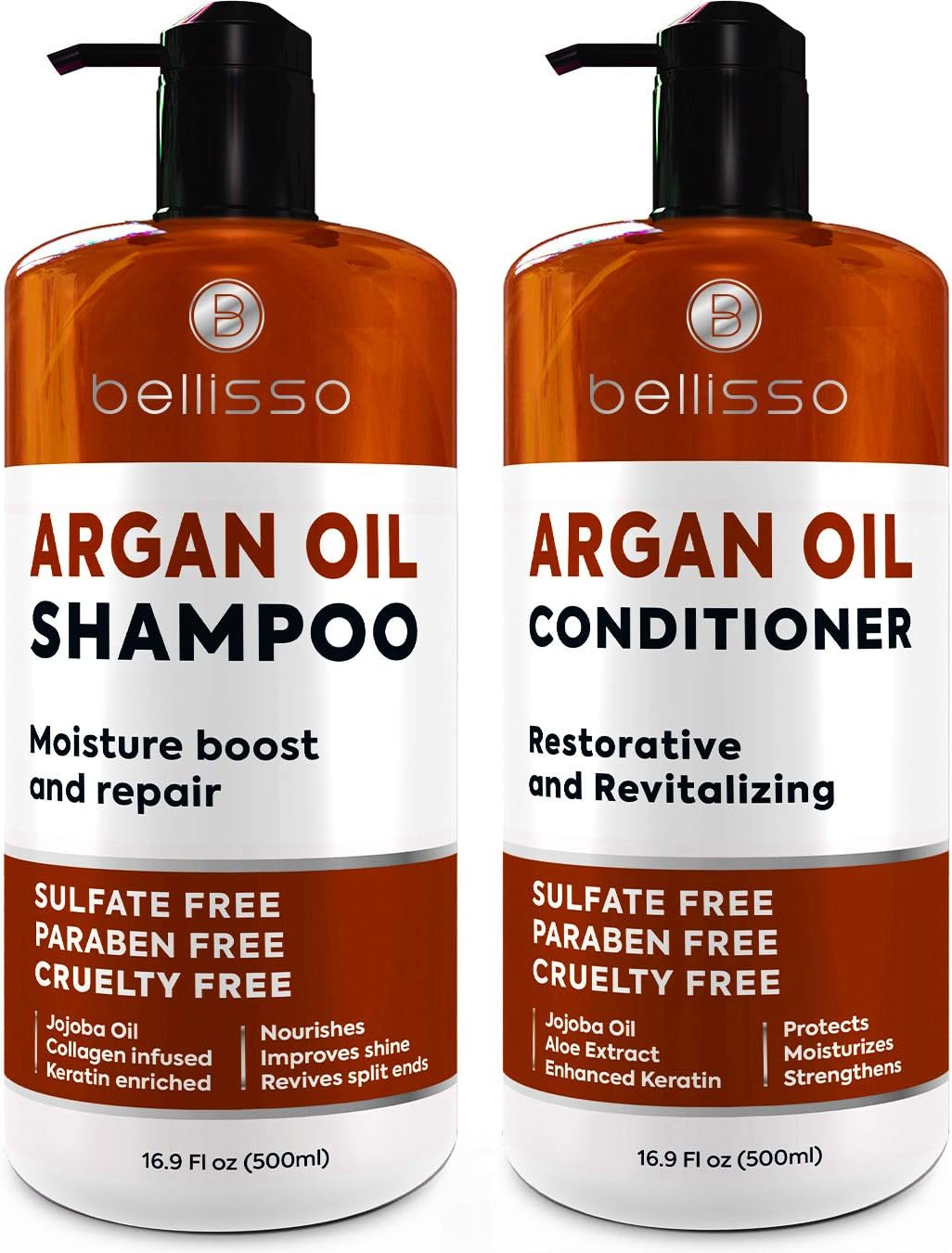 Amazon.com : Marula Oil Shampoo and Conditioner Sets,Color Safe Ultra ...