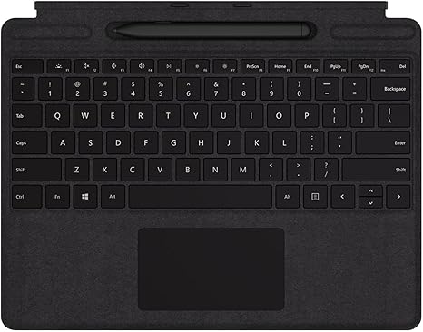 Amazon.com: New Microsoft Surface Pro X Signature Keyboard with Slim ...