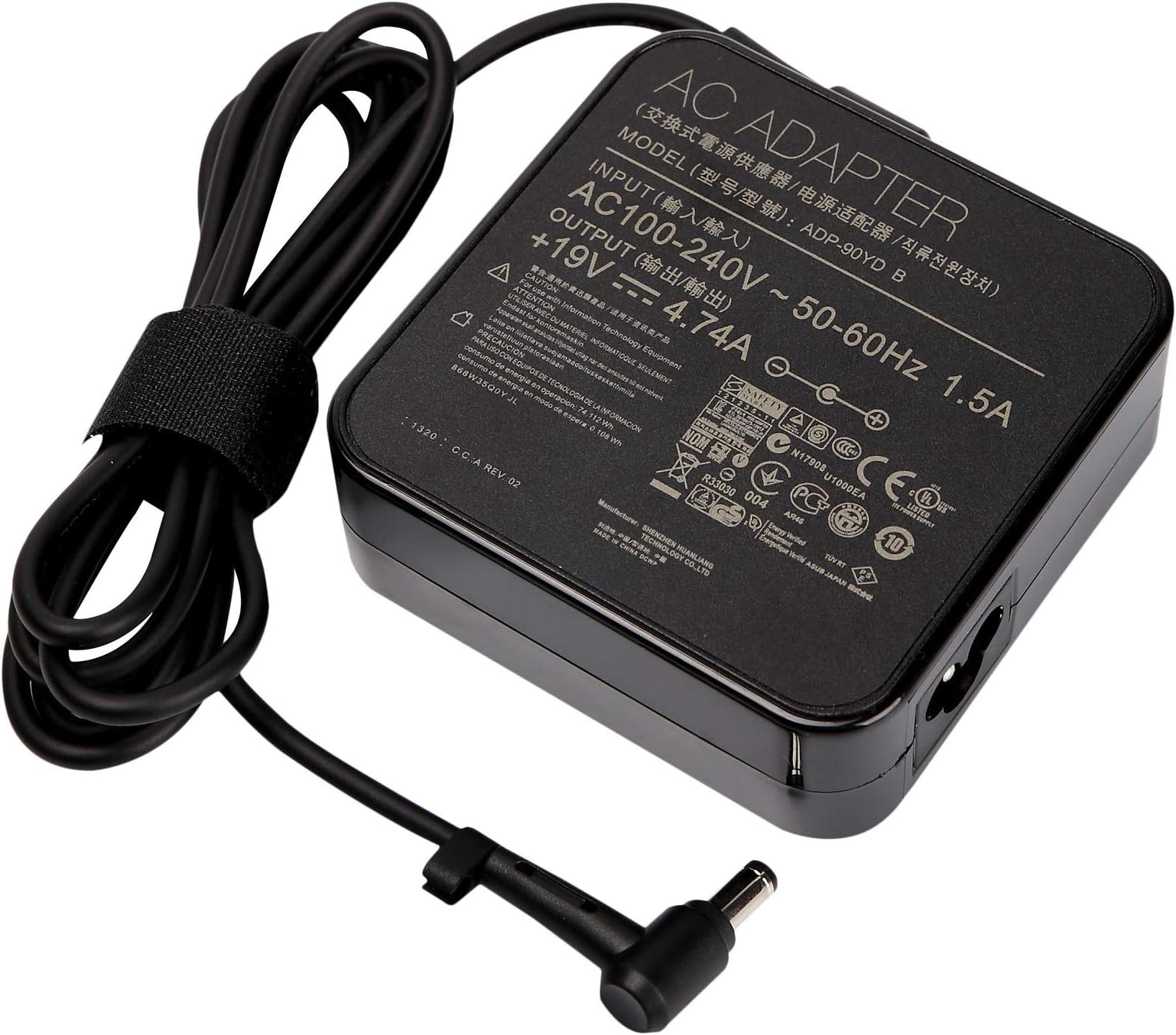 Amazon.com: Laptop Adapter Compatible with Asus 19V 4.74A 90W ADP-90YD ...