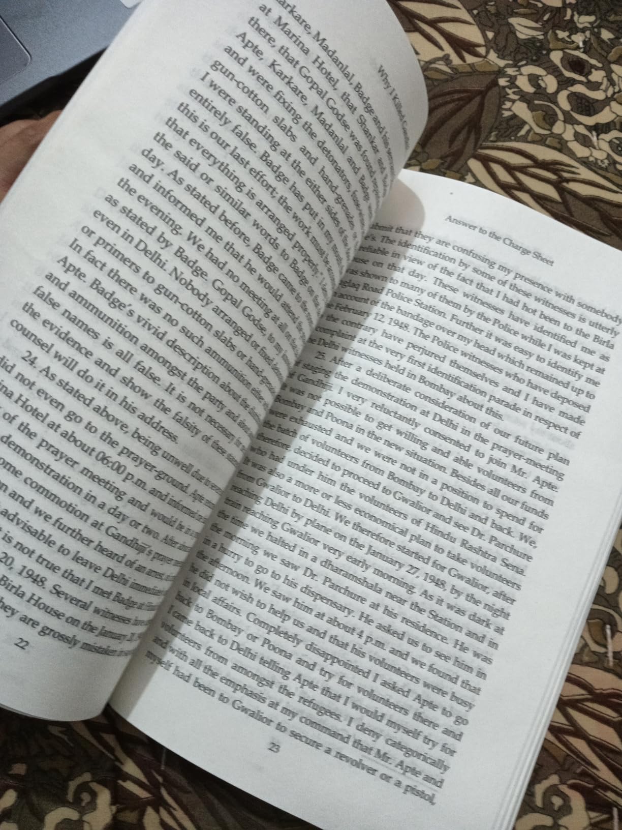 Amazon.in: Buy Why I Assassinated Gandhi Nathuram Godse By Virender ...