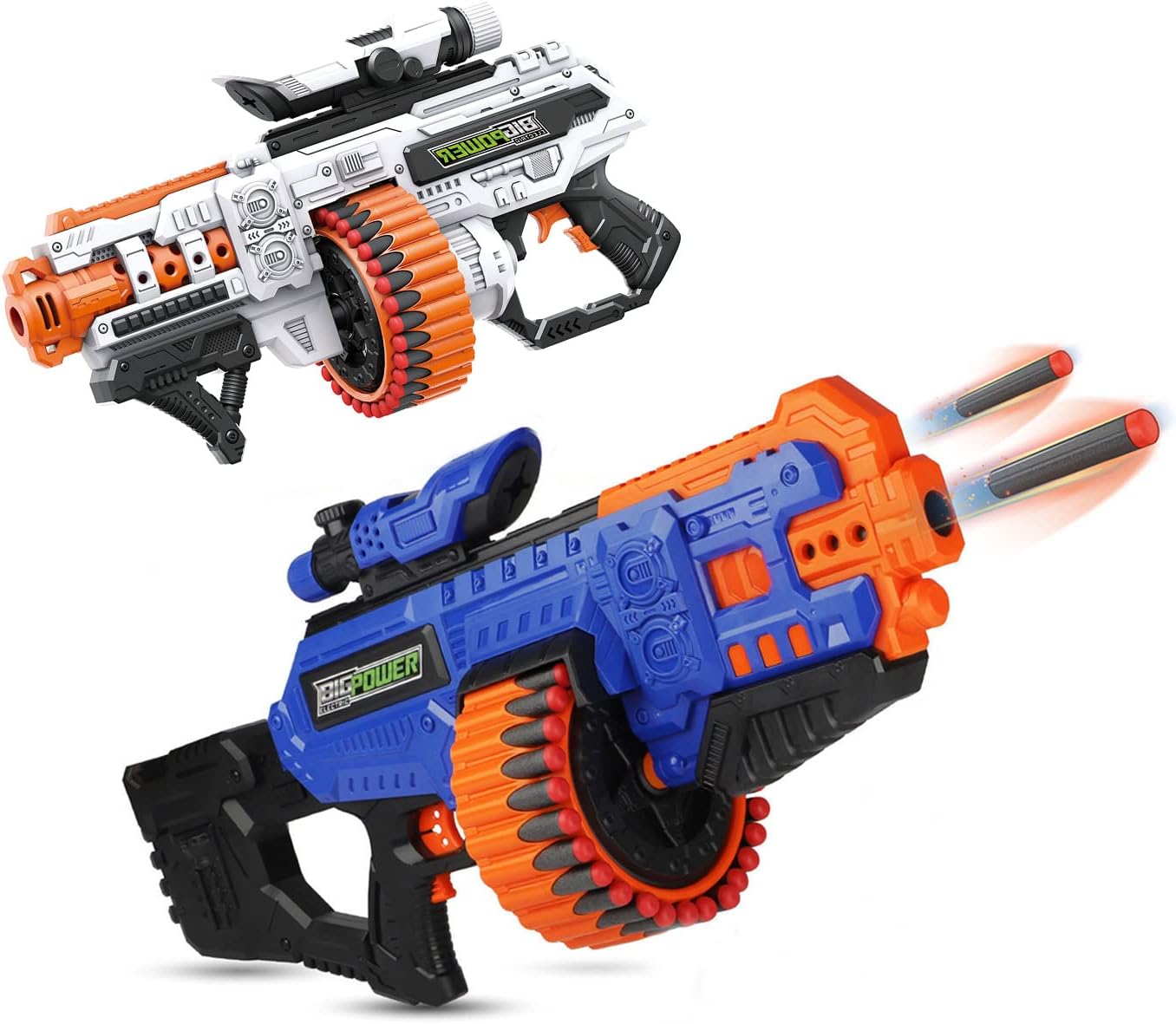 Amazon.com: BIGPOWER ELECTRIC Dart Blaster 505+509, Motorized Blaster ...