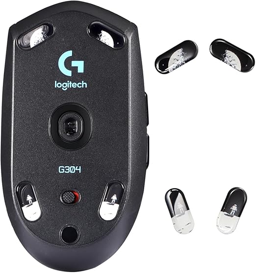 Amazon.com: immoenuc Glass Mouse Skates for Logitech G305/304 Mouse ...