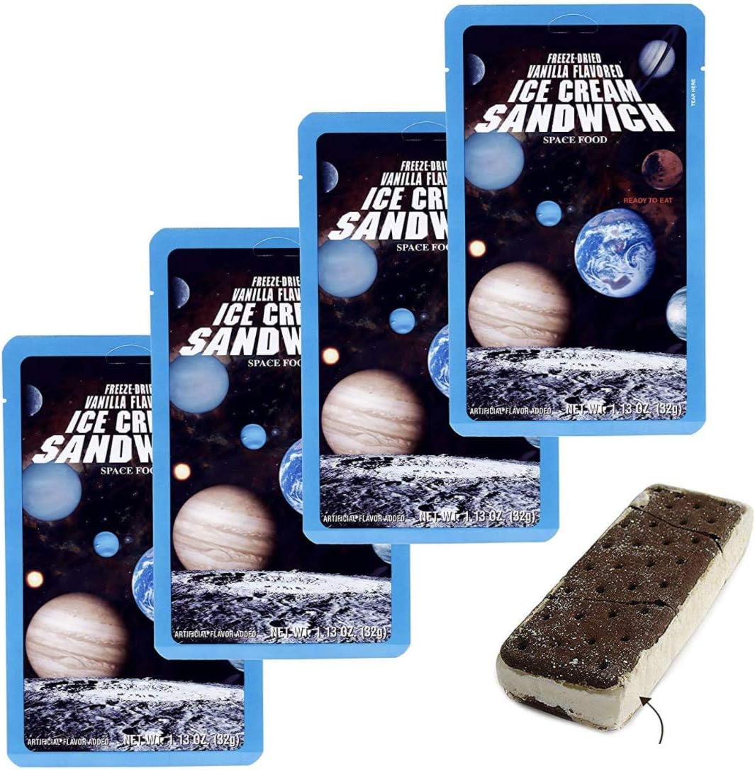 LuvyDuvy Alimento para astronauta de helado seco Freeze (Vanilla ...