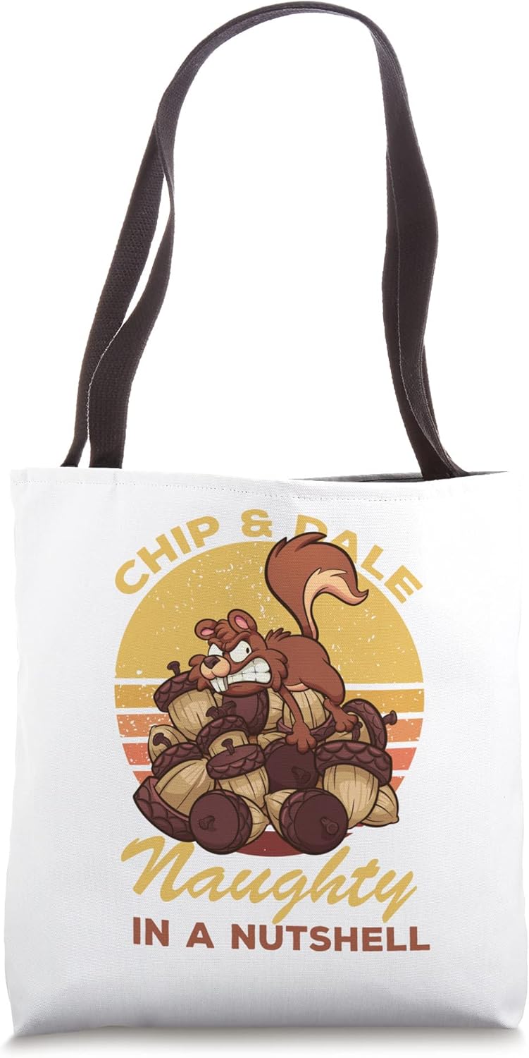 Amazon.com: Chip-n Dale Naughty in a Nutshell Squirrel Tote Bag ...