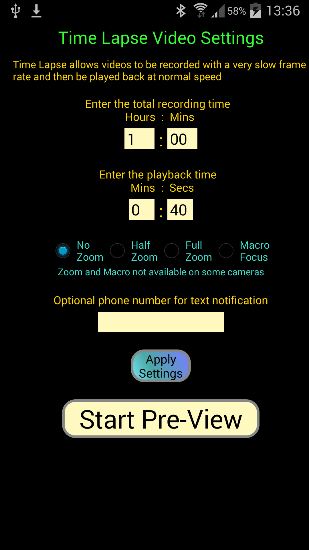 Video Time Lapse - App on Amazon Appstore