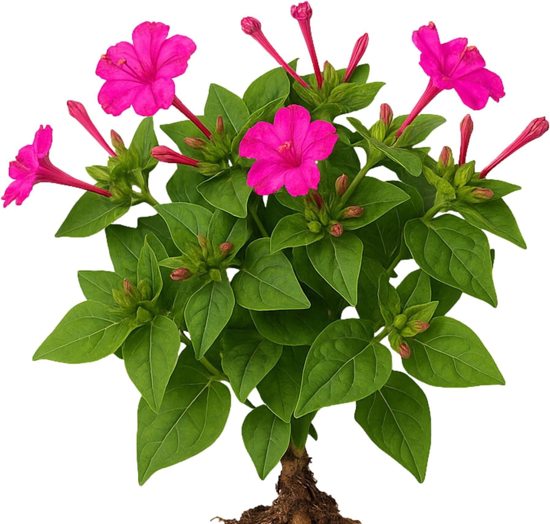 Amazon.com : Easy to Grow Mirabilis Jalapa Four O'Clocks Plant Roots ...