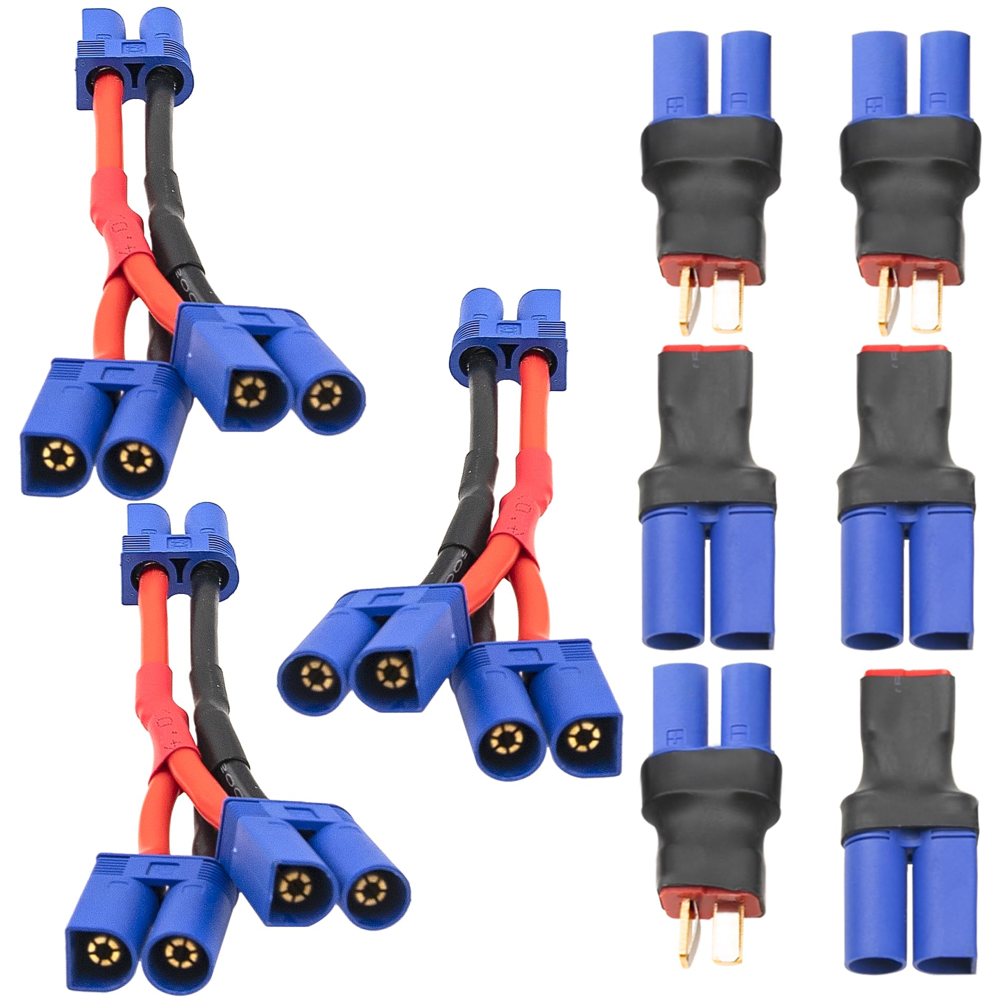 Amazon.com: EC5 Plug to Deans T Plug Adapter Male to Female Converter ...