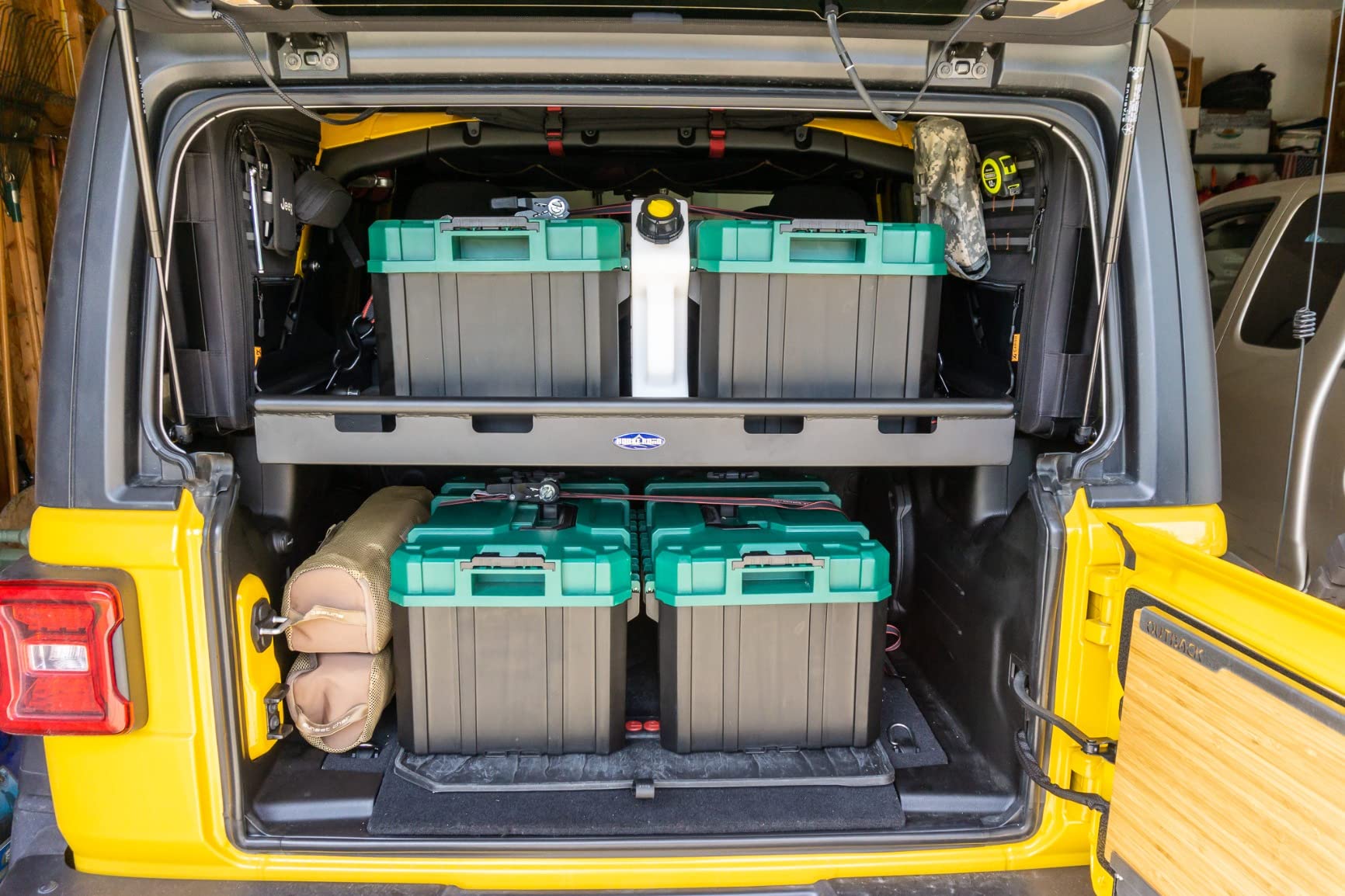 $43/mo - Finance Hooke Road JLU Rear Trunk Cargo Cover Basket Rack ...