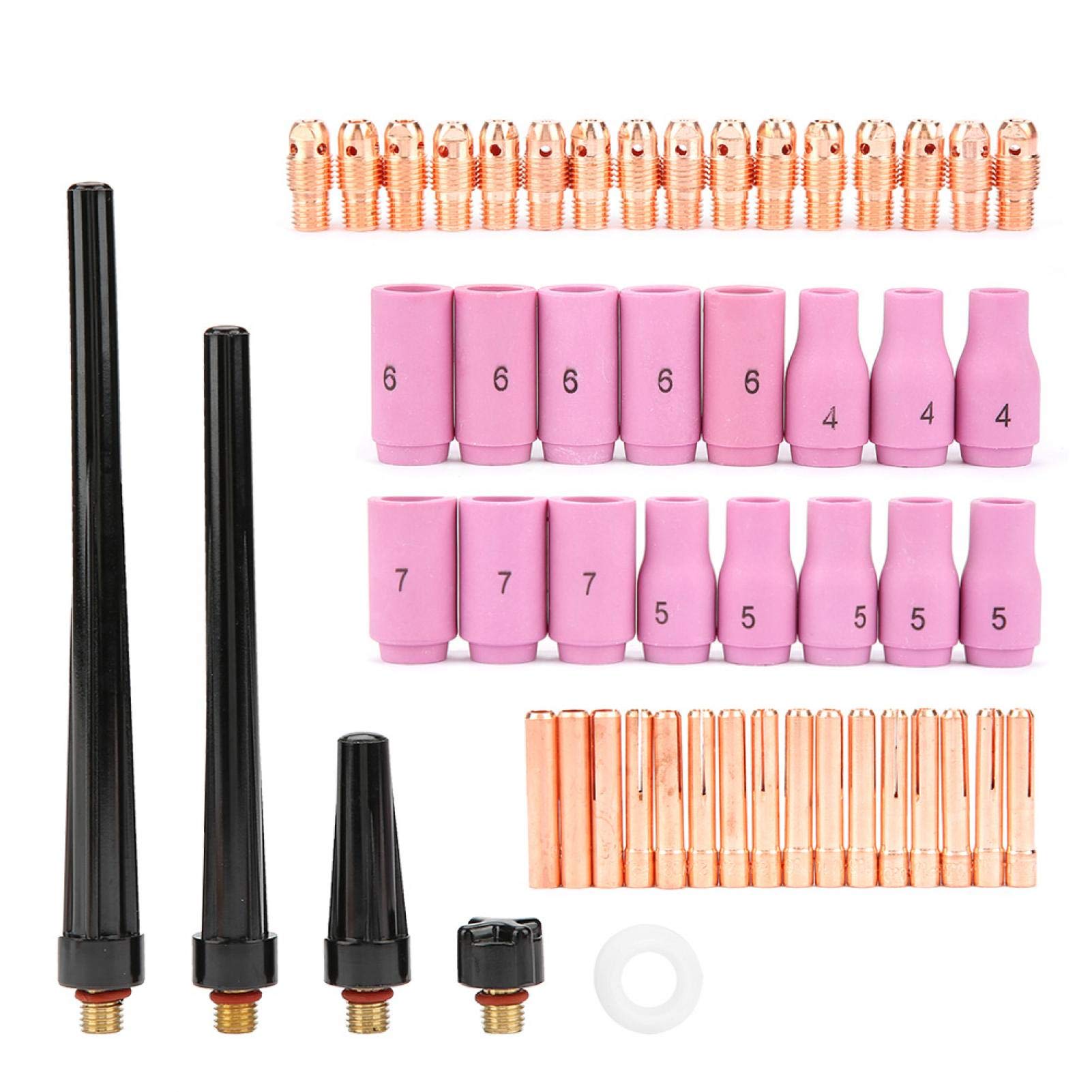 Buy TIG Collet Body Kit, TIG Lens Nozzle Kit, Professional Multipurpose ...