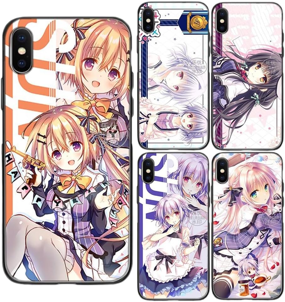 Amazon.com: MhaRt Phone Cases Otome*DOMAIN GalGame Saionji-Kazari Cute ...