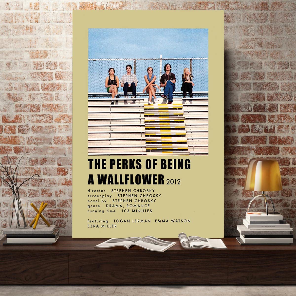 The Perks Of Being A Wallflower Book Poster