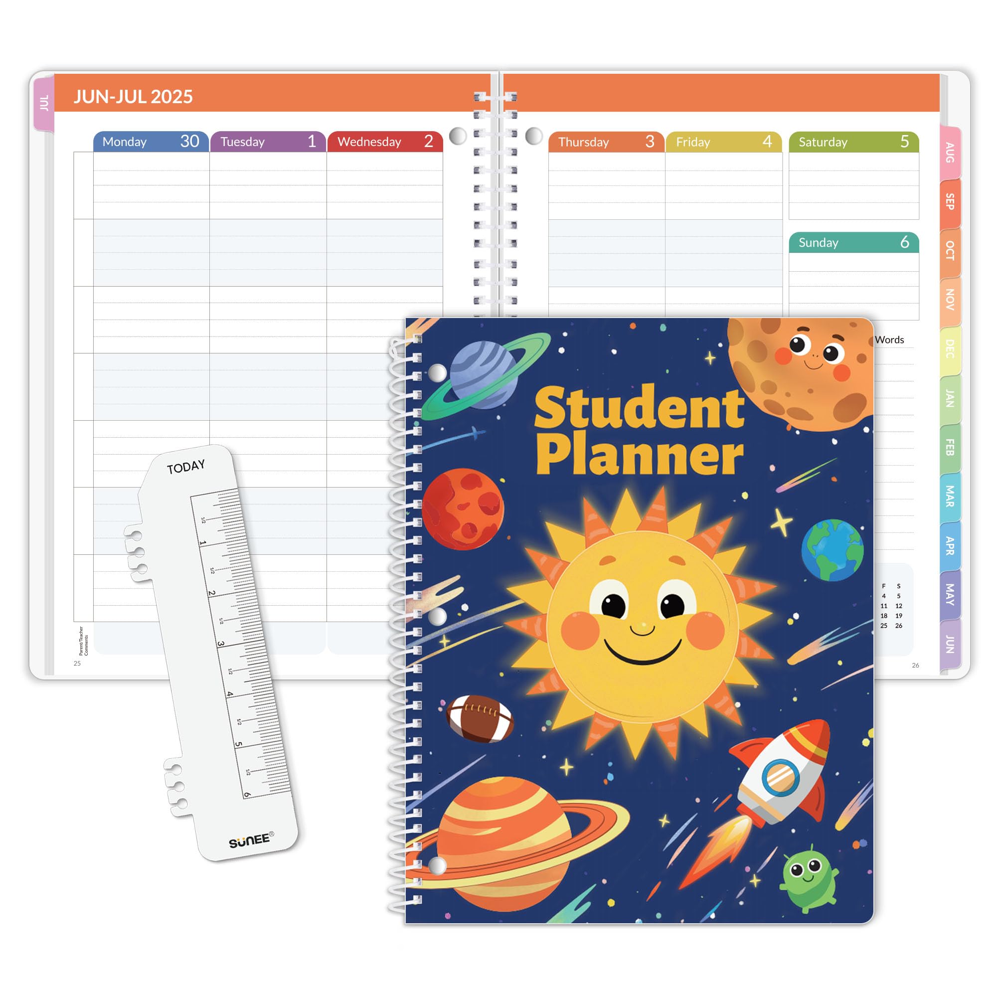 Academic Planner 2024 2025 Student Planne 2025-2026 - Academic Student ...