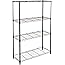 Amazon.com: 4 Tier Shelving Unit NSF Wire Shelf Metal Large Storage ...