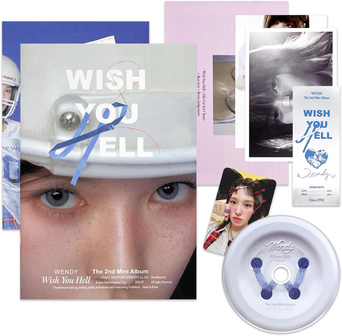 WENDY - 2nd Mini Album [Wish You Hell] (Photobook Ver.) Photobook ...
