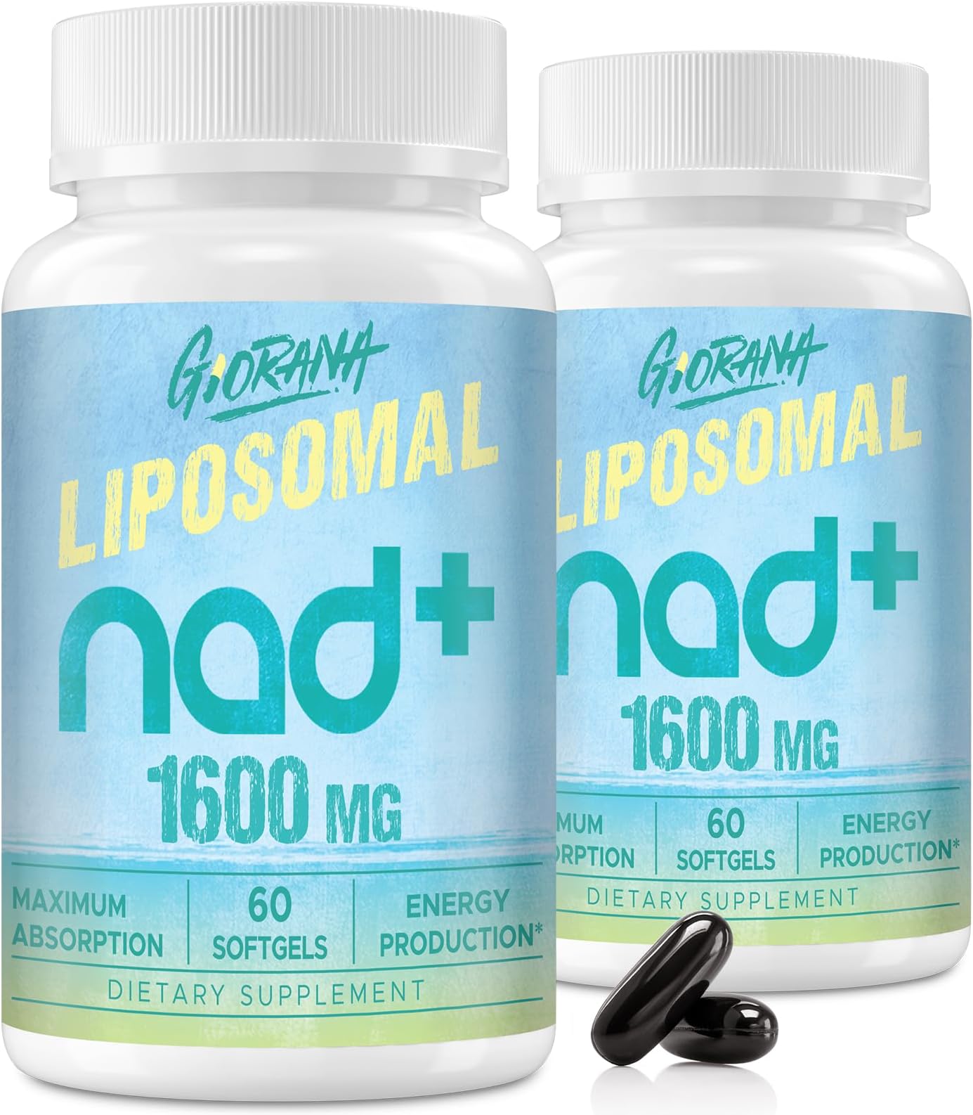 Amazon.com: Liposomal NAD+ Supplement 1000 mg | Highest NAD Pontecy ...