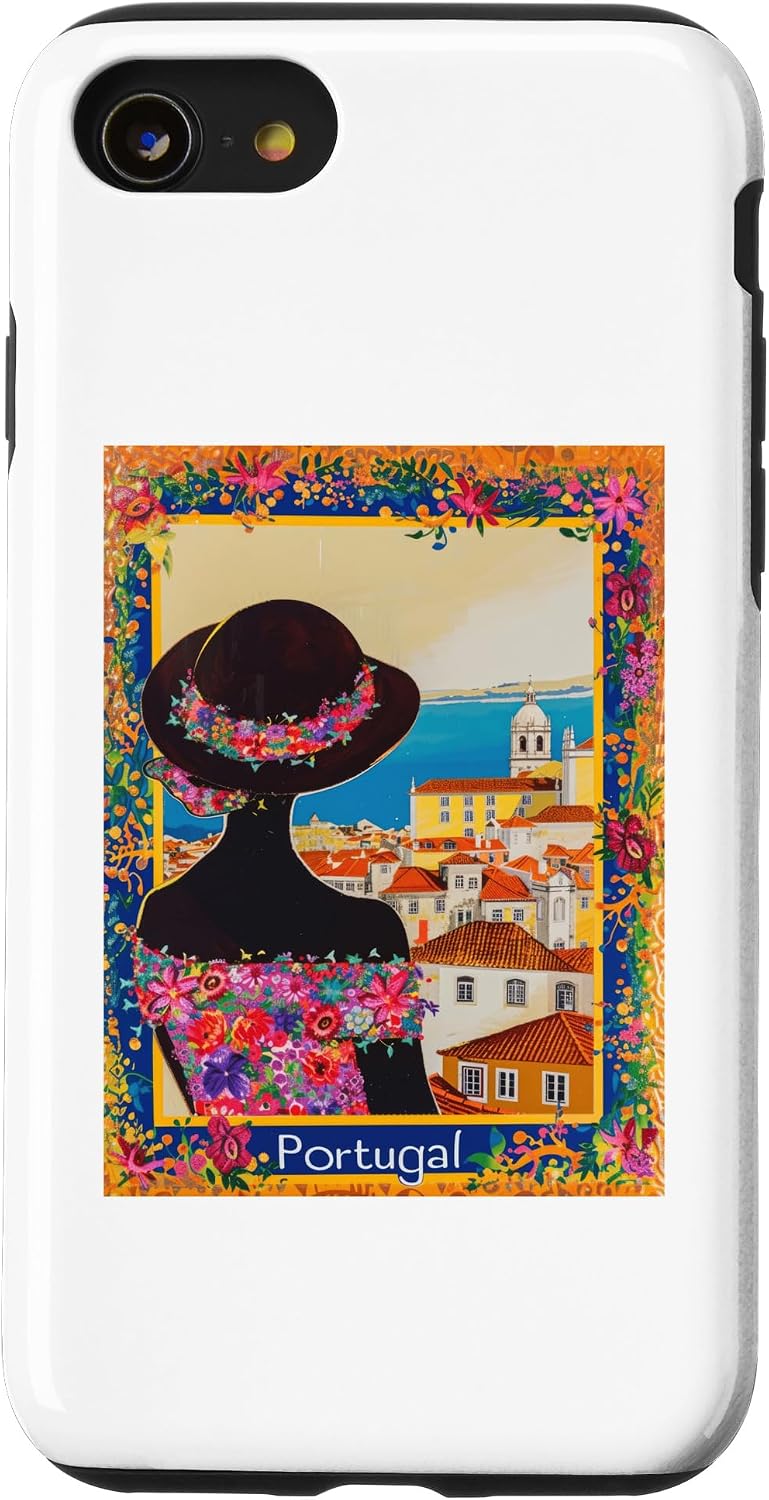 Amazon.com: iPhone SE (2020) / 7 / 8 Portugal Travel Collage Art ...