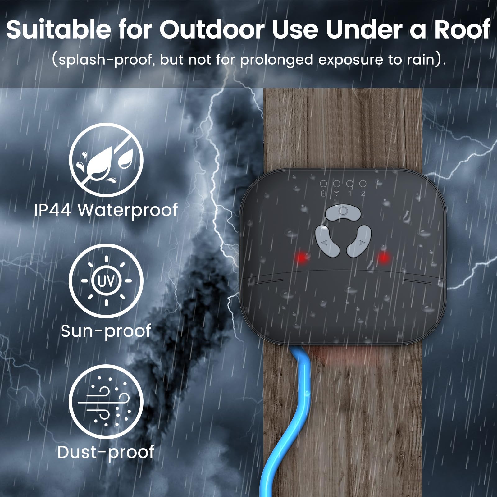 Ring Water Sensors Pool Alarms For Inground Pools WiFi Water Level ...