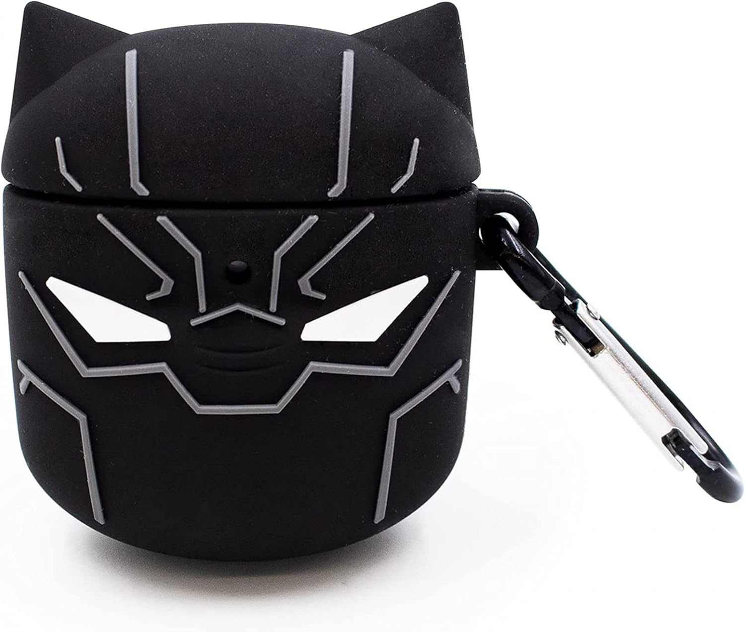 Amazon.com: Marvel Comics Black Panther Head AirPod Case Cover ...
