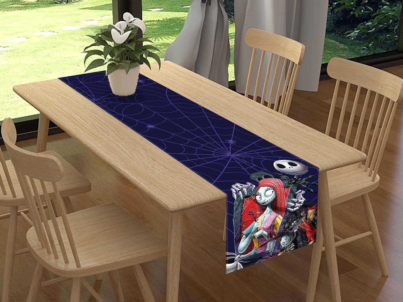 Snapklik.com : Nightmare Before Christmas Table Runner 72 Inches Long ...