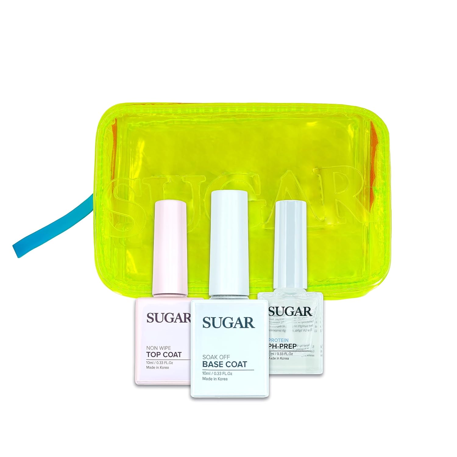 Amazon.com : Skynail by Sugar Gel Base Set: Ph-Prep, Base Coat, and Top ...