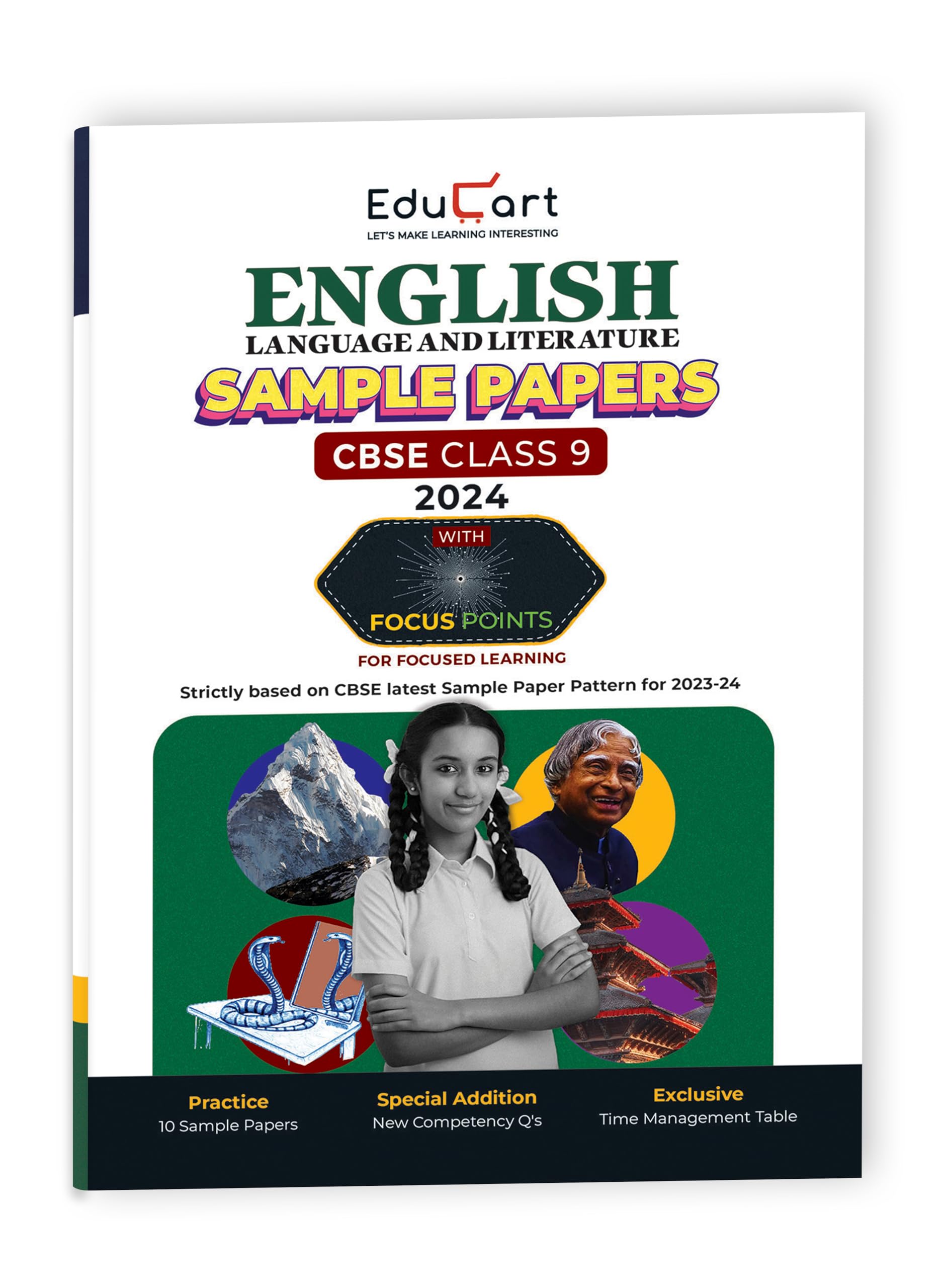 Educart CBSE English Language and Literature Class 9 Sample Paper 2023-24 (Introducing Revision ...