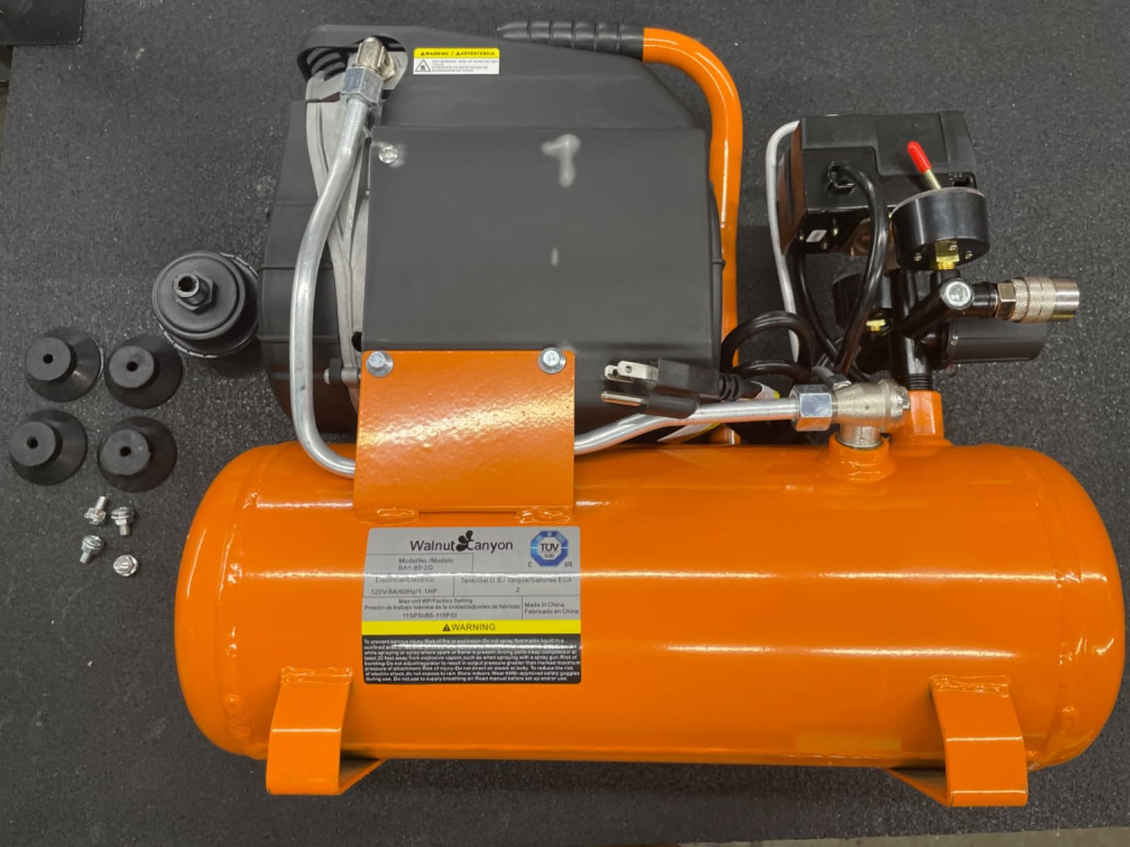 $32/mo - Finance WALNUT CANYON 9 Gallon Air Compressor, 2.5 SCFM@90 PSI ...