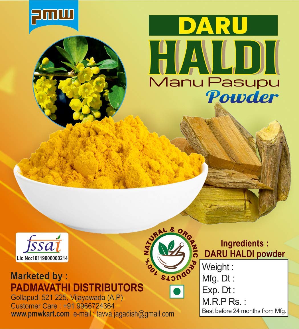 Pmw - Grade A Quality - Daru Haldi Powder - Mani Pasupu Powder ...