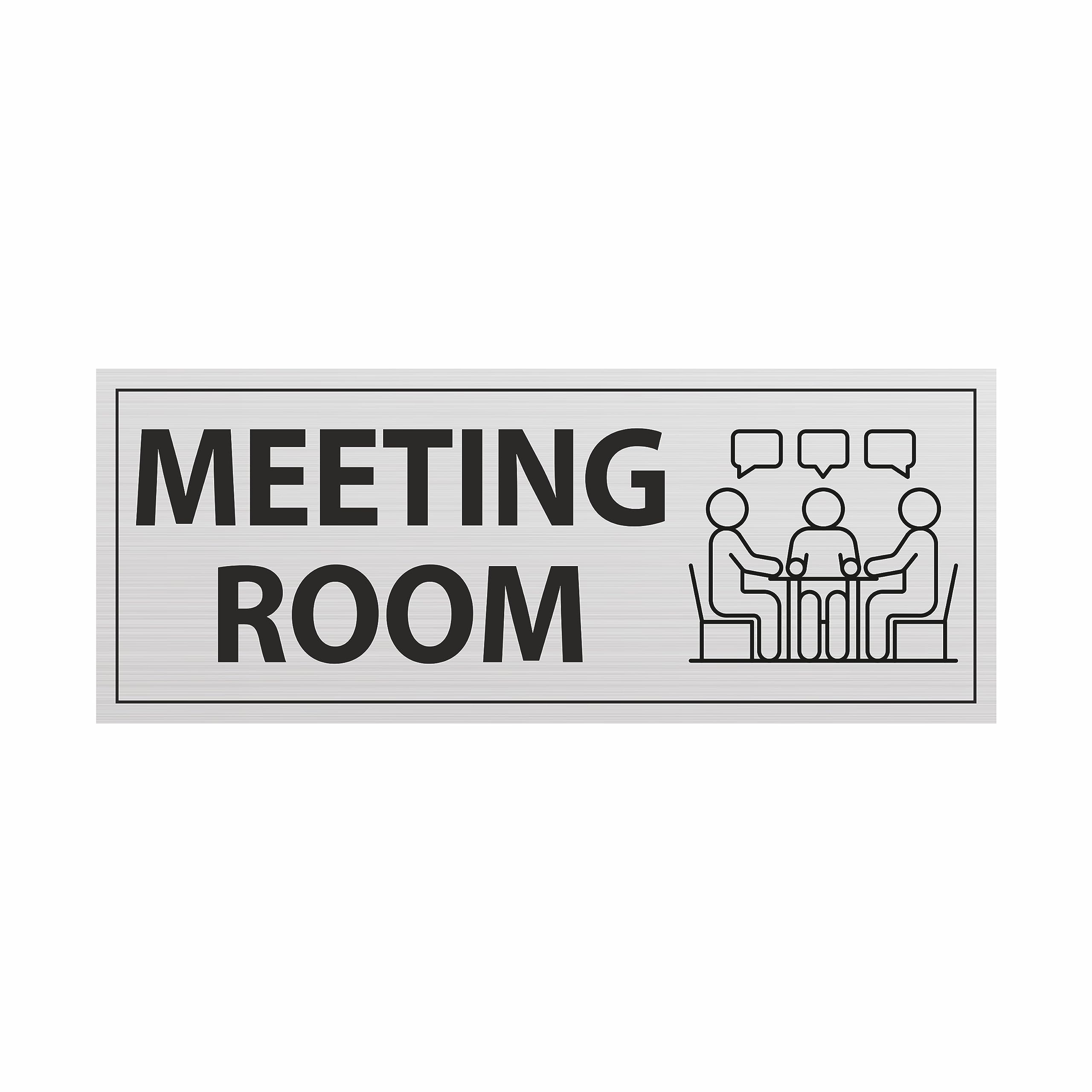 Anne Print Solutions® Meeting Room Steel Self Adhesive Metal Safety ...
