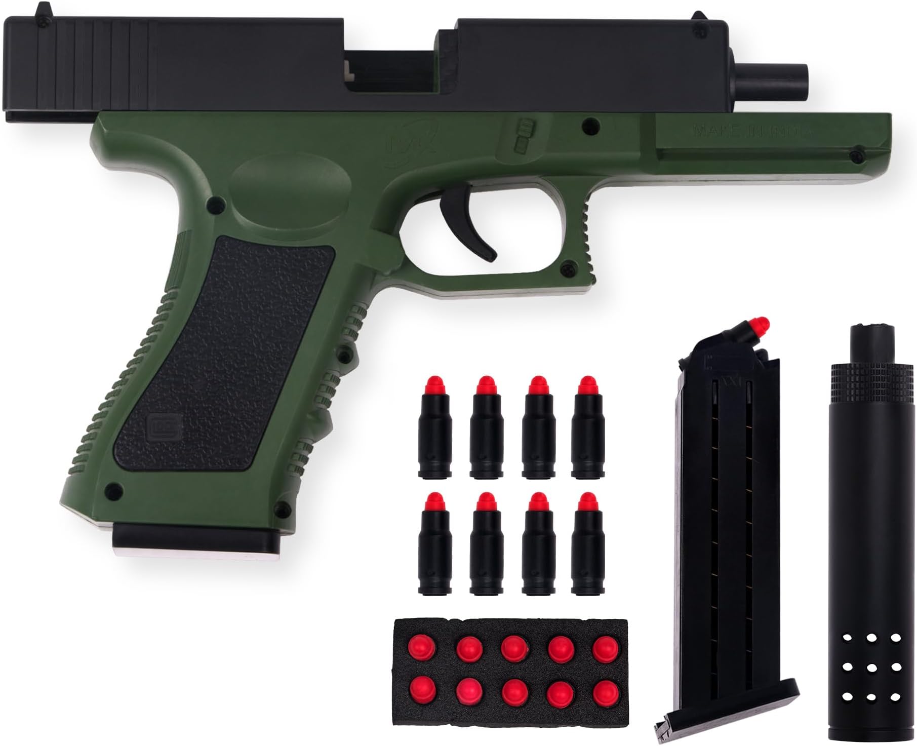 THE GEX TOYS Kids Toy Gun | Thermalshot Soft Bullet Pistol Toy Gun ...