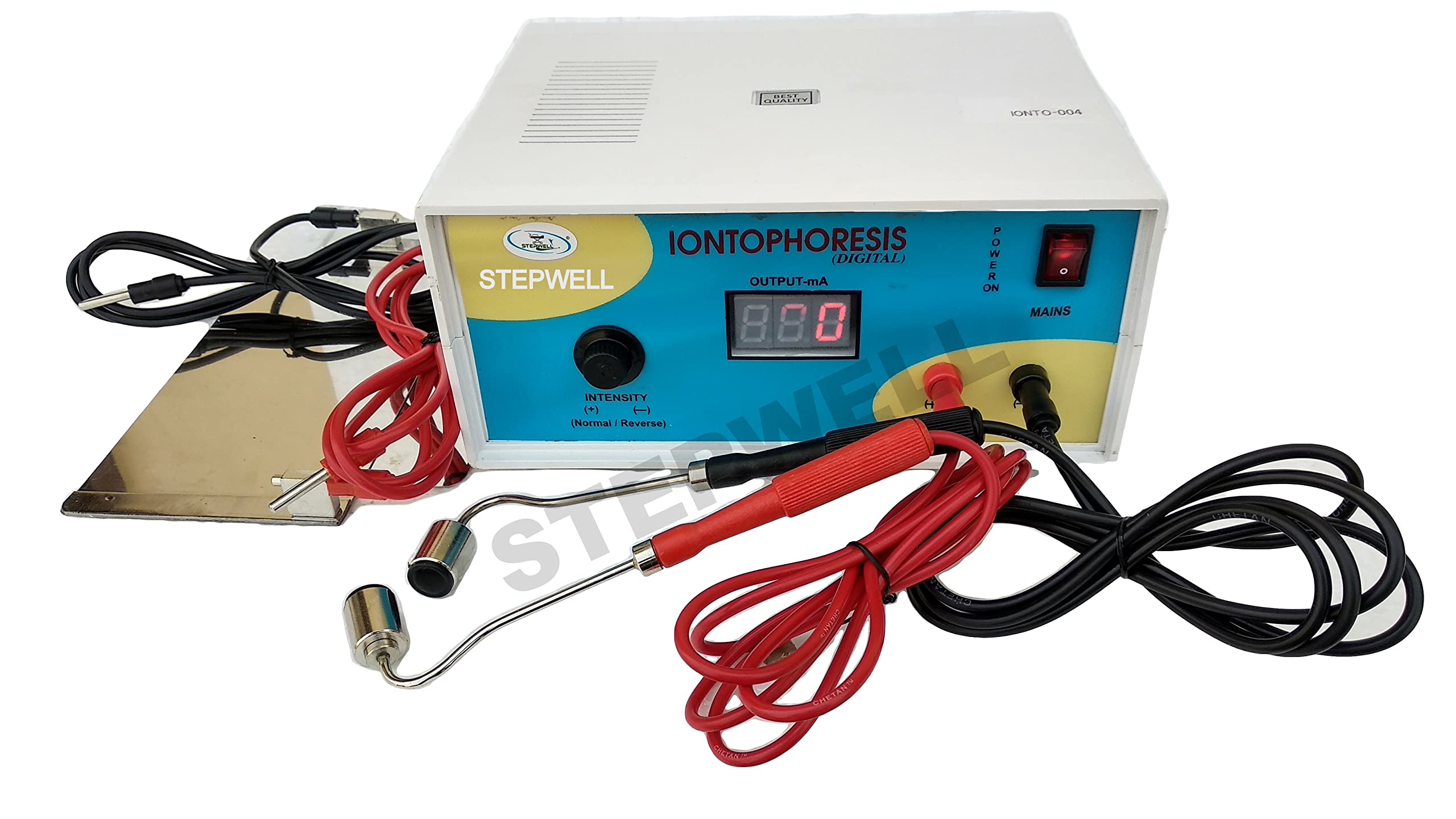 Buy STEPWELL Iontophoresis Machine for Hyperhidrosis at Home | For Feet ...