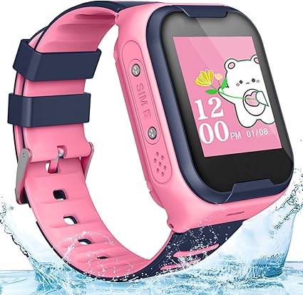 Amazon.com: TEZILON 4G GPS Smart Watch Real-Time Tracking Two-Way Phone ...