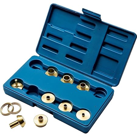 Amazon.com: Rockler Router Guide Bushing Kit (11 Pieces) - Bush Router ...
