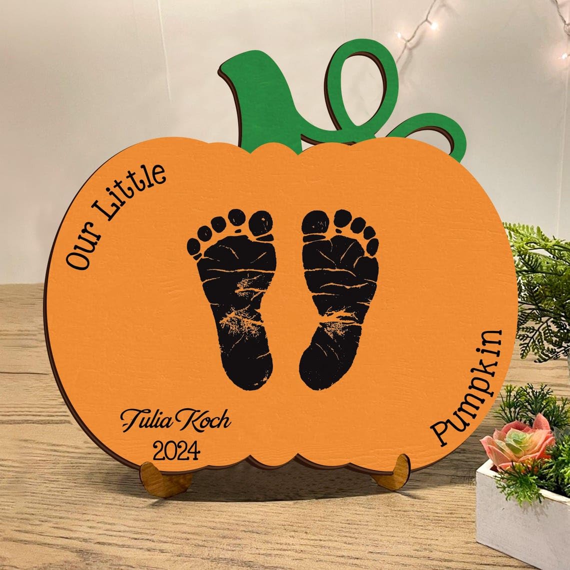 Pumpkin Handprint Footprint Art DIY Halloween Craft, Footprint Art,