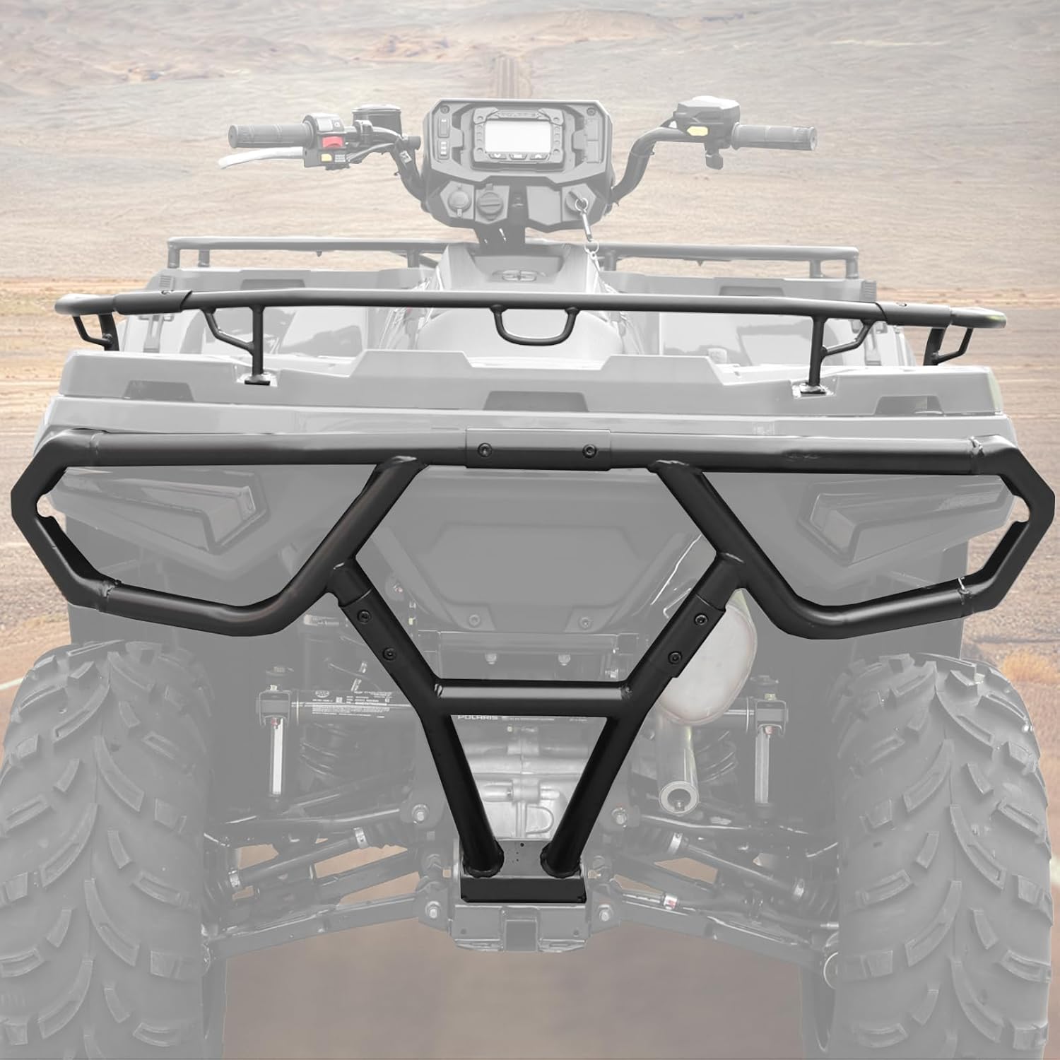 Amazon.com: A & UTV PRO Rear Bumper & Rack Extender Kit for Polaris ...