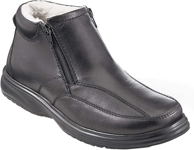 Chums | Mens | Thermal Fur Lined Twin Zip Boot |: Amazon.co.uk: Shoes ...