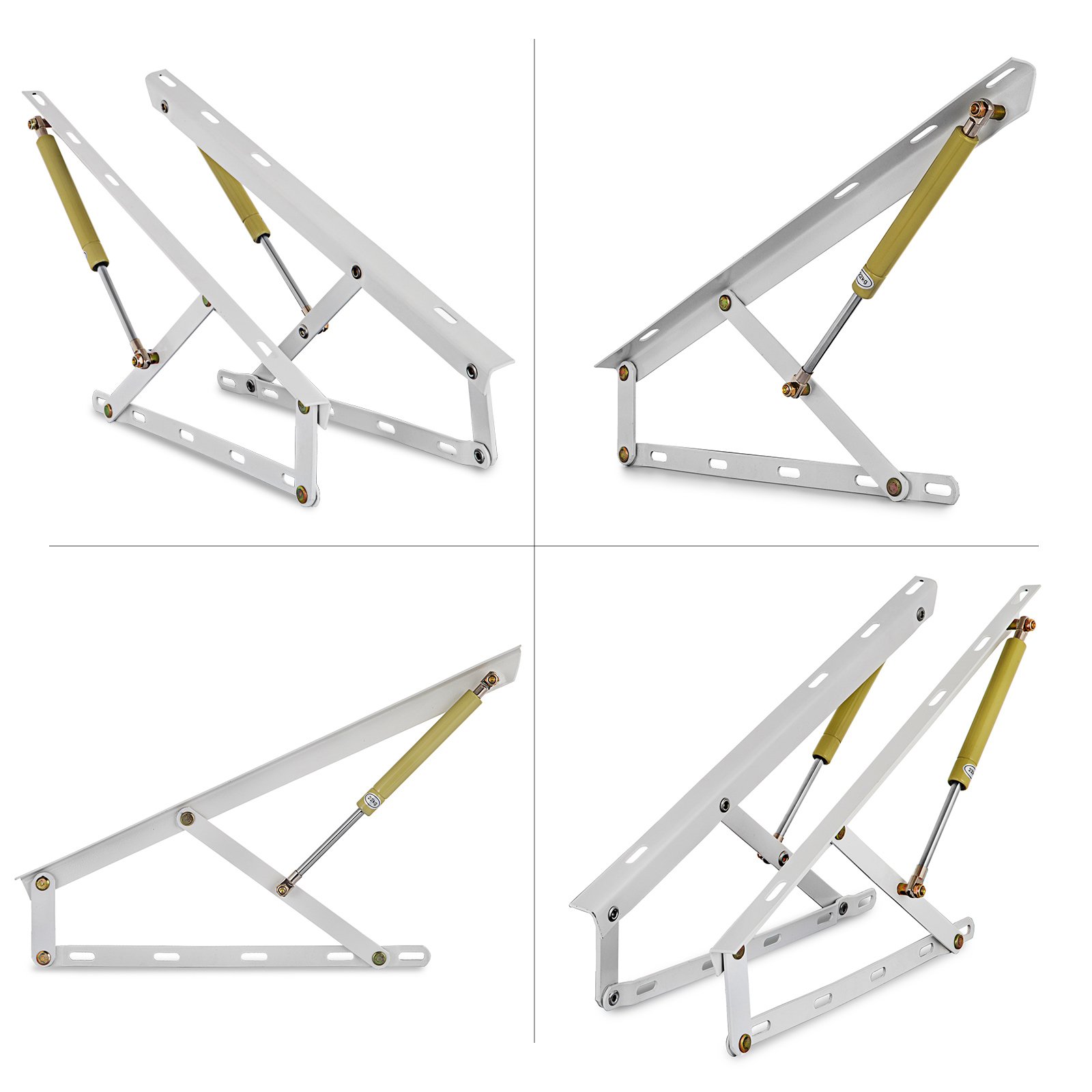 Buy Happybuy Pair of 2FT Pneumatic Storage Bed Lift Mechanism Heavy ...