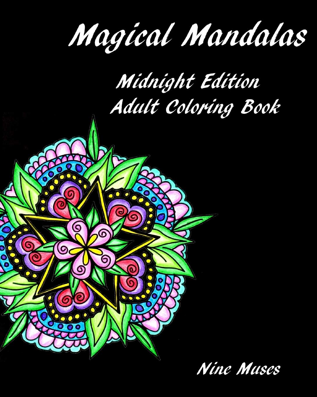 Amazon.com: Magical Mandalas Midnight Edition: Adult Coloring Book for ...