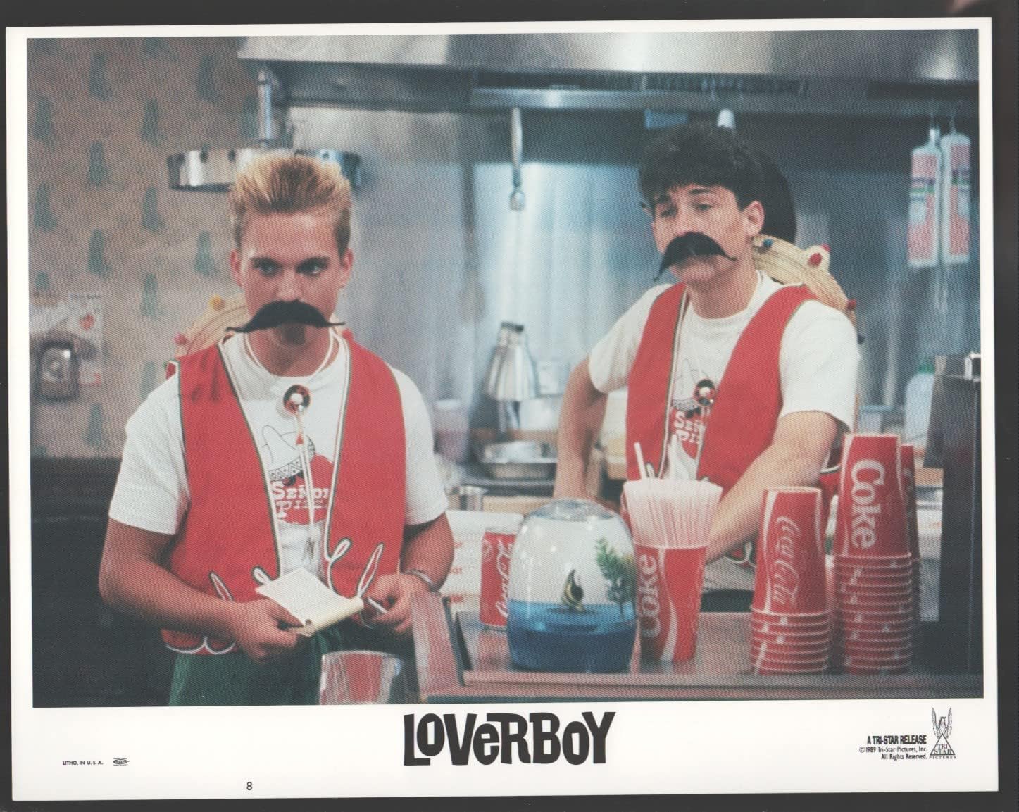 Amazon.com: MOVIE POSTER: Loverboy #8 1989 original 11"x14" lobby card ...
