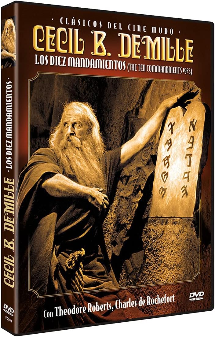 The Ten Commandments (1923) Dvd : Amazon.com.au: Movies & TV