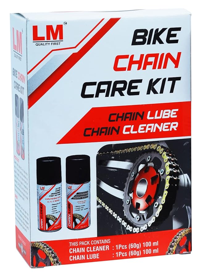 LM Bike Chain Care Kit : Amazon.in: Car & Motorbike